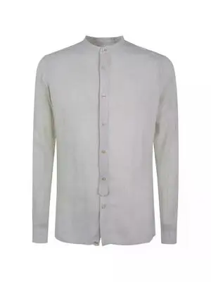 TINTORIA MATTEI 954 Linen Shirt - Neutrals