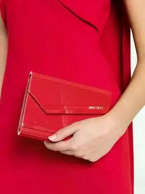 JIMMY CHOO Candy Logo-detail Clutch
