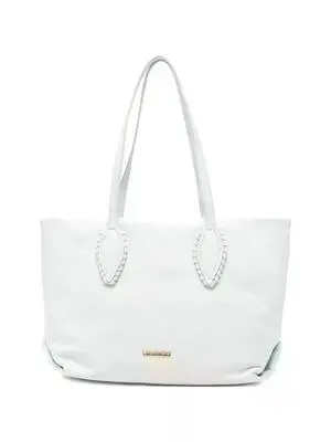 CROMIA Leather Tote Bag - Blue