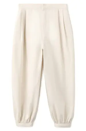 Mango Souffle Balloon Jeans - Ecru