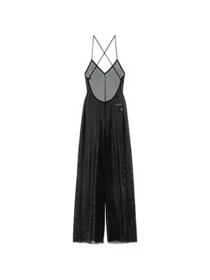 Norma Kamali Sheer Jumpsuits