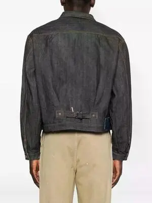 Visvim Denim Mud Od Jacket - Neutrals