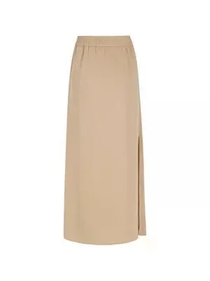 Herno Side-slit Midi Skirt