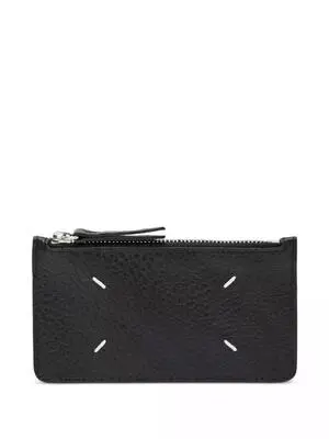 MAISON MARGIELA Zip Card Holder - Black