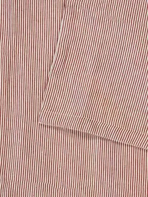 LIBECO Stripe-detail Duvet Cover
