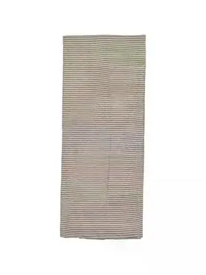 LIBECO San Gabriel Stripe Duvet Cover - Brown