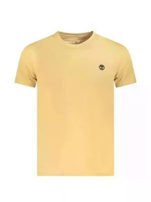 Timberland Embroidered-logo Cotton T-shirt - Neutrals