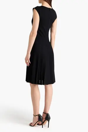 Herve Leger Annabel Pleated Bandage Dress