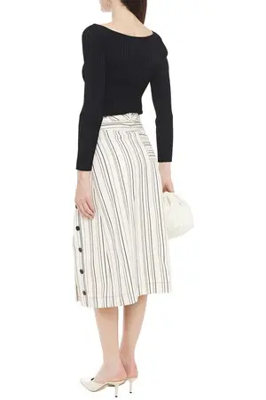 Altuzarra Ribbed Stretch-knit Top