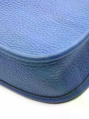 Hermès Evelyn Amazon Leather Shoulder Bag - Blue