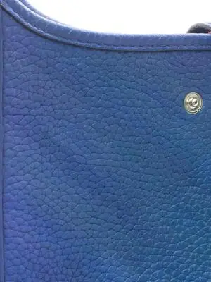 Hermès Evelyn Amazon Leather Shoulder Bag - Blue