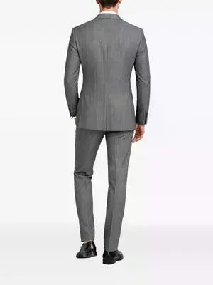 FRANZESE COLLECTION Beckham Double-breasted Pinstriped Suit