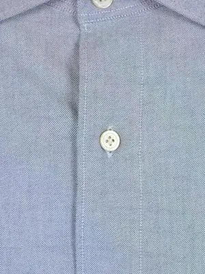 FINAMORE 1925 Long-sleeve Spread-collar Shirt