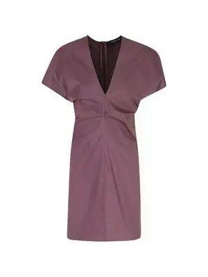 Federica Tosi Draped V-neck Dress