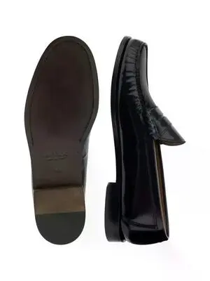 Boggi Milano Brushed Leather Loafers