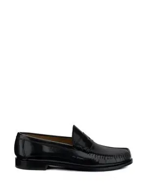 Boggi Milano Brushed Leather Loafers
