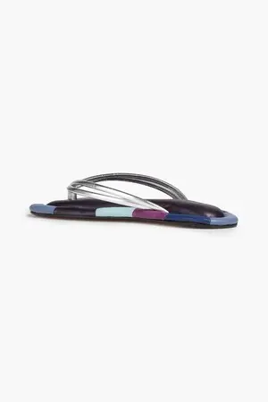 Isabel Marant Étoile Ecksa Colorblock Leather Sandals