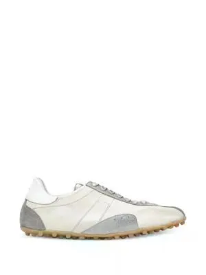 MAISON MARGIELA Sprinters Panelled Leather Sneakers - Neutrals