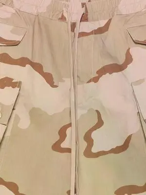 R13 Camouflage-pattern Cargo Shorts