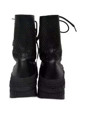Moncler Carinne Perforated Ankle Boots
