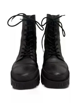 Moncler Carinne Perforated Ankle Boots
