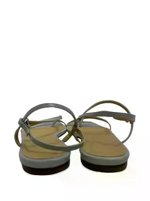 AeydĒ Ella Toe-post Sandals - Grey
