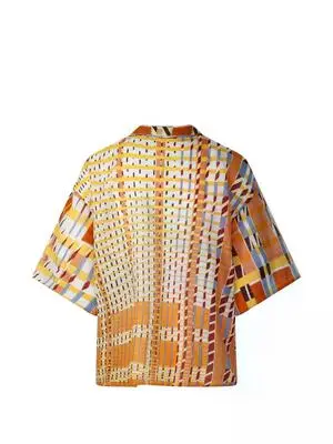MAPOÉSIE Andrew Utopie Geometric-print Shirt