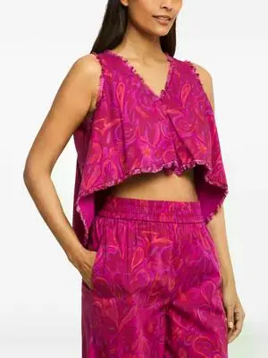 Cinq À Sept Ibbie Paisley Bloom Blouse