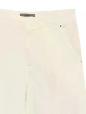 Lorena Antoniazzi Logo-patch Wide-leg Trousers