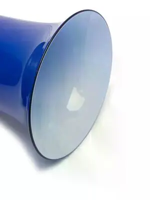 VENINI Satin Glass Vase - Blue