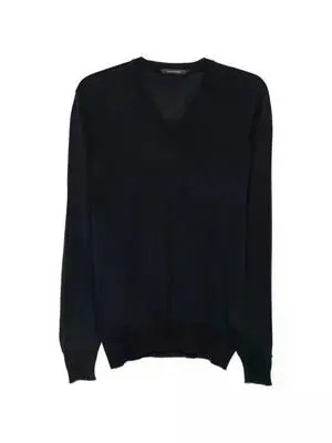Tagliatore Long Sleeve Sweaters For Men