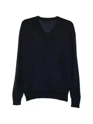 Tagliatore Xavier V-neck Sweater - Blue