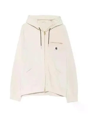 Sacai X Carhartt Logo-patch Hoodie