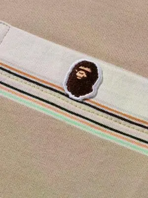 A BATHING APE Striped T-shirt - Neutrals