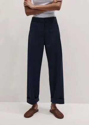 ME+EM Pinstriped Trousers