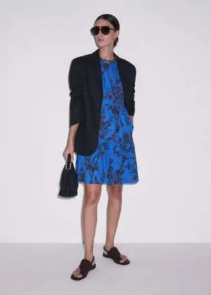 ME+EM Botanical Tiered Short Dress