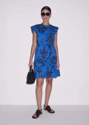 ME+EM Botanical Tiered Short Dress