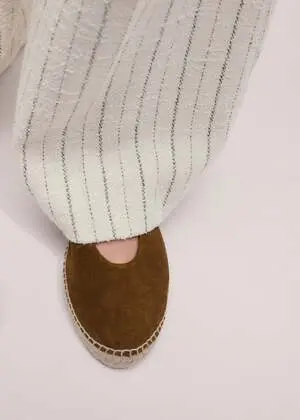 ME+EM Mary Jane Espadrille Ballerina