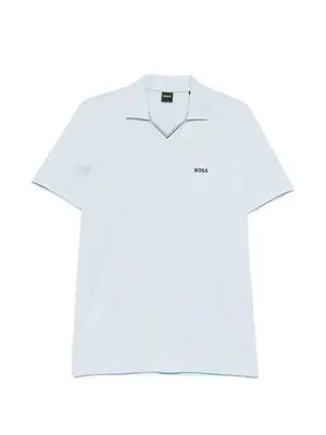 BOSS Logo-print V-neck T-shirt