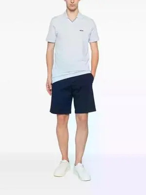 BOSS Logo-print V-neck T-shirt