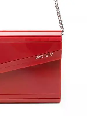 JIMMY CHOO Candy Clutch - Red