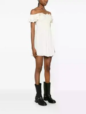 ANIYE BY Ruffled Off-shoulder Mini Dress