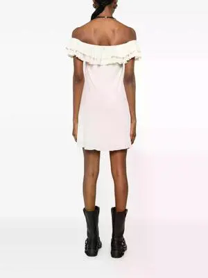 ANIYE BY Ruffled Off-shoulder Mini Dress