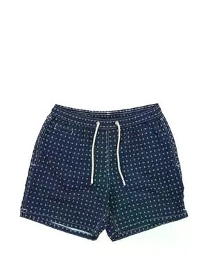 MC2 SAINT BARTH Paisley Swim Shorts - Blue