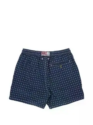 MC2 SAINT BARTH Paisley Swim Shorts - Blue