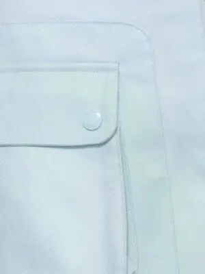 Casablanca Cargo-pocket Mini Skirt - Blue