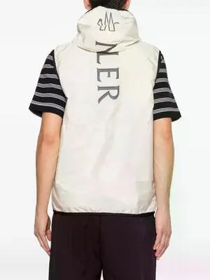 Moncler Logo-print Hooded Gilet