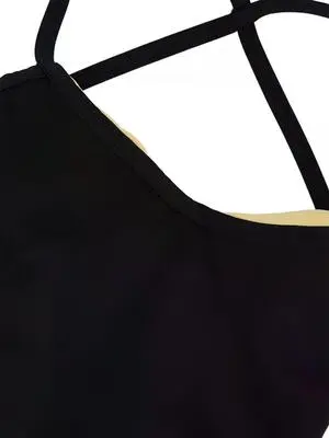 Versace Maxi Cross-strap Medusa Plaque Dress - Black