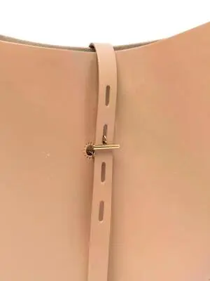 MINOBOSSI Liz Leather Shoulder Bag - Neutrals