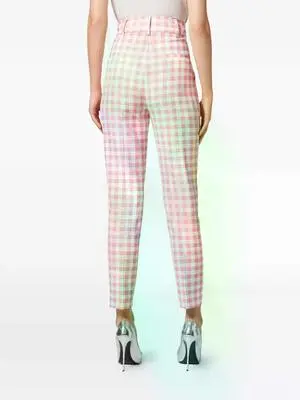 Philipp Plein Gingham Trousers